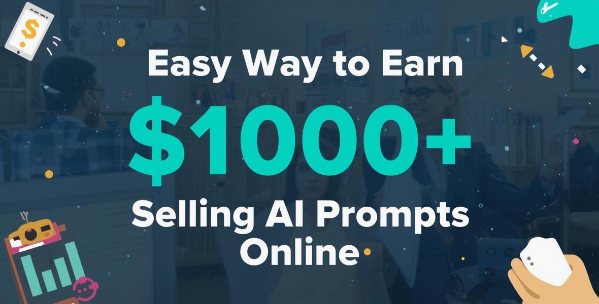 Easy Way to Earn $1000+ Selling AI Prompts Online | PromptAi Market